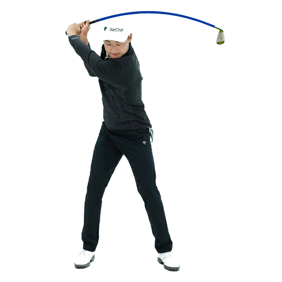 Tour Pro Golf Lag Swing 7 Iron Training Aid with a Super Flex Shaft Sw